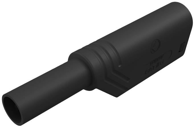 SKS Hirschmann LAS S G sigurnosni lamelarni muski konektor ravni muski konektor Pin-fi: 4 mm crna