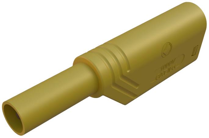 SKS Hirschmann LAS S G sigurnosni lamelarni muski konektor ravni muski konektor Pin-fi: 4 mm zuta