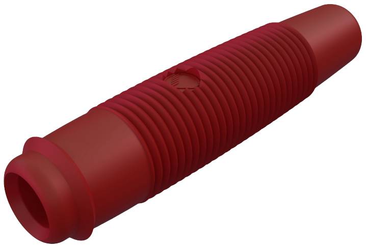 SKS Hirschmann KUN 30 Au laboratorijski zenski konektor zenski konektor, ravni Pin-fi: 4 mm crvena