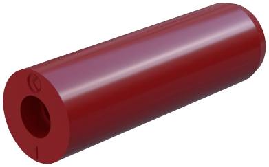 SKS Hirschmann KUN 10 RT laboratorijski zenski konektor zenski konektor, ravni Pin-fi: 4 mm crvena