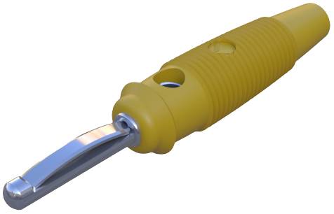 SKS Hirschmann VQ 20 banana utikac ravni muski konektor Pin-fi: 4 mm zuta