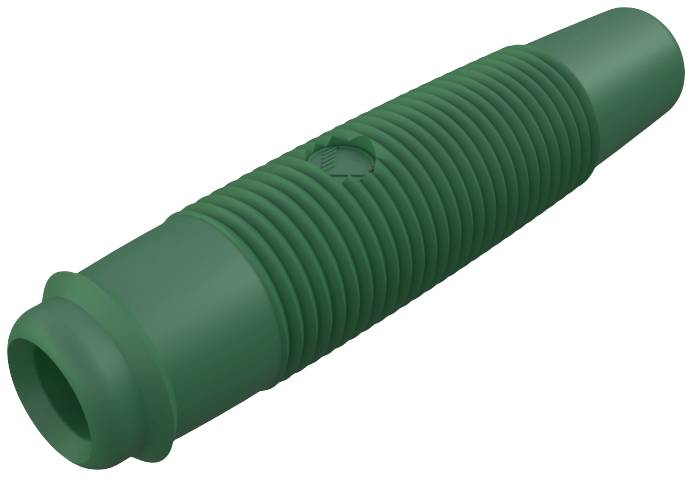 SKS Hirschmann KUN 30 laboratorijski zenski konektor zenski konektor, ravni Pin-fi: 4 mm zelena