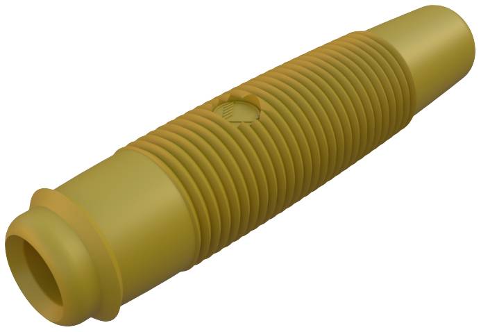 SKS Hirschmann KUN 30 laboratorijski zenski konektor zenski konektor, ravni Pin-fi: 4 mm zuta