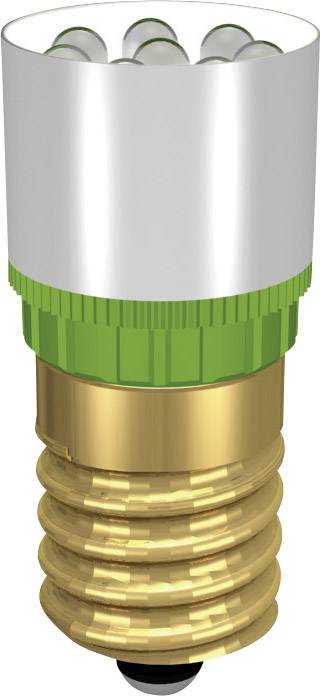Signal Construct MCRE148372 LED usmerena ultrazelena E14 12 V/DC, 12 V/AC 37000 mcd