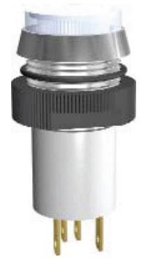 Signal Construct SKCE16212 LED signalno svetlo, raznobojni crvena, zelena 12 V/DC 750 mcd, 2100 mcd