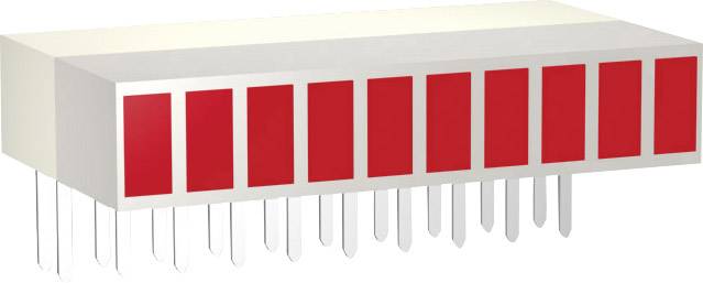 Signal Construct ZAEW1030 LED serija 10-struki crvena (D x s x V) 25.4 x 14 x 5 mm