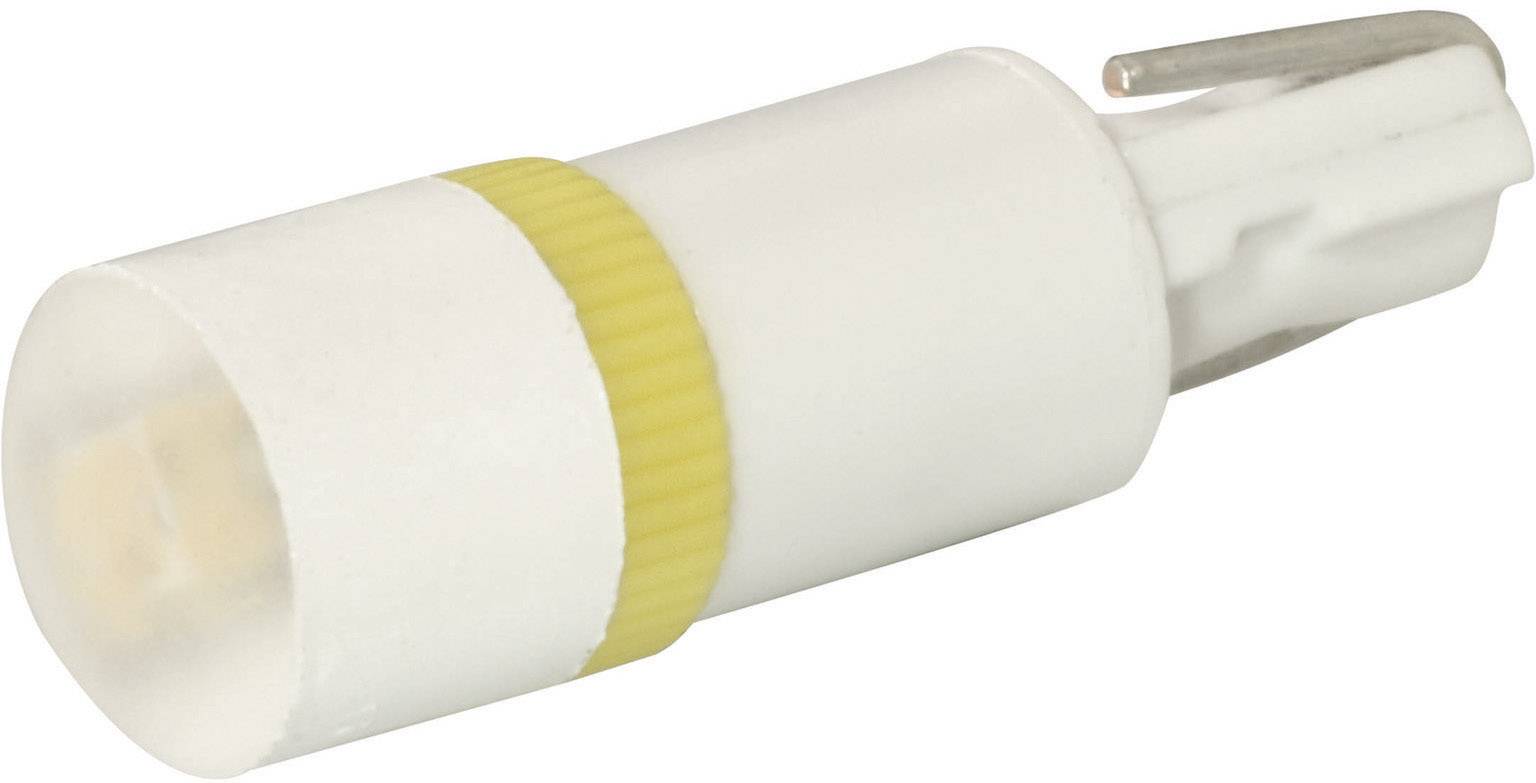 Signal Construct MWTW4672 LED usmerena zelena W2x4.6d 12 V/DC, 12 V/AC 650 mcd