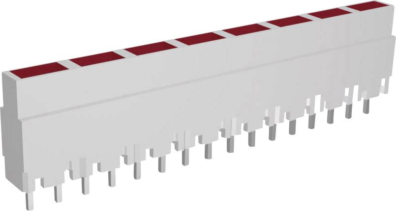 Signal Construct ZALW 080 LED serija 8-struki crvena (D x s x V) 40.8 x 3.7 x 9 mm