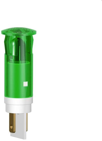 Signal Construct SKGH10724A LED usmerena zelena 24 V DC/AC