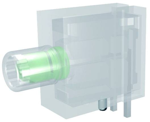 Signal Construct LED modul zelena (D x s x V) 15 x 5 x 14 mm Bulk