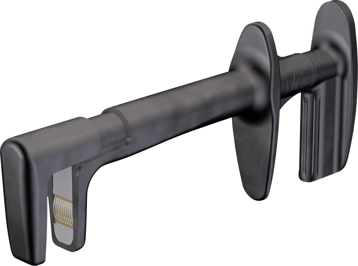 Staubli GRIP-FMA krokodilska stezaljka uticni prikljucak 4 mm CAT IV crna