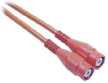 Staubli XLSS-58 BNC merni kabl 2.00 m crvena