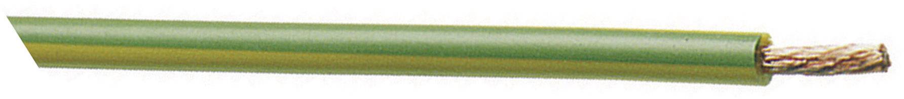 Staubli 60.7015-10020 pletenica FLEXI-S 1 x 6 mm2 zelena, zuta Roba na metre
