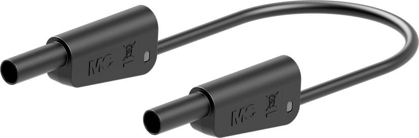 Staubli SLK-4N-F25 merni kabl 100 cm crna