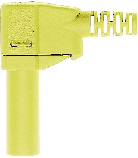 Staubli SLS425-SW sigurnosni lamelarni muski konektor kutni muski konektor Pin-fi: 4 mm zelena, zuta
