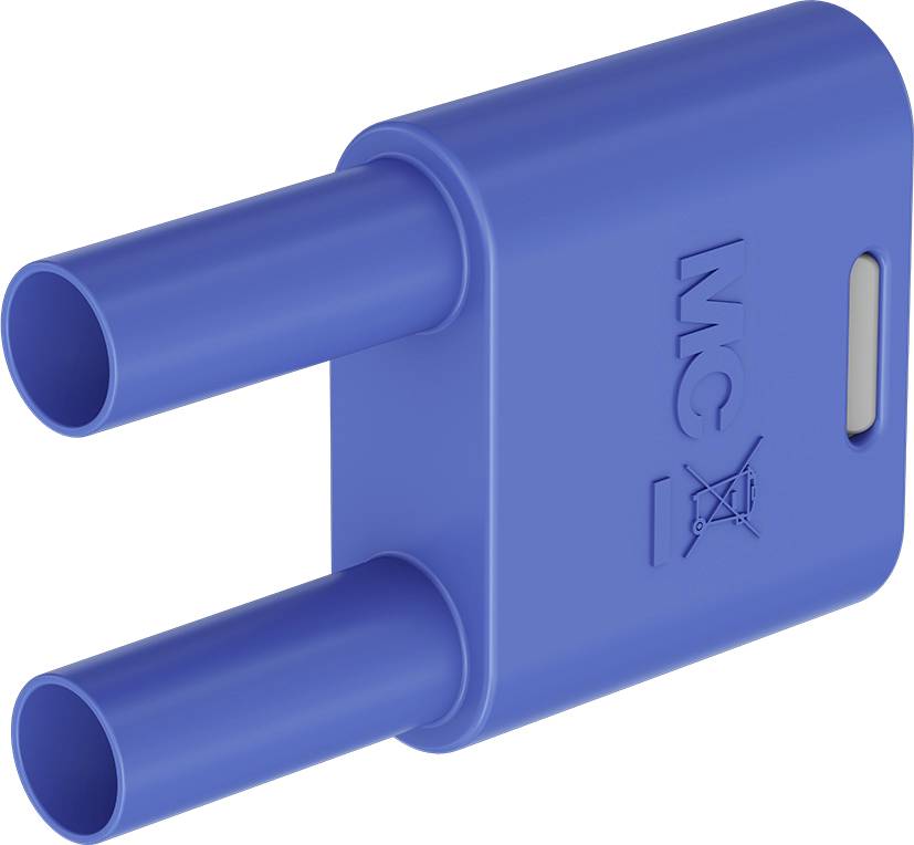 Staubli SKS2-4N-19 spojni utikac plava boja Pin-fi: 4 mm Udaljenost nozice: 19 mm