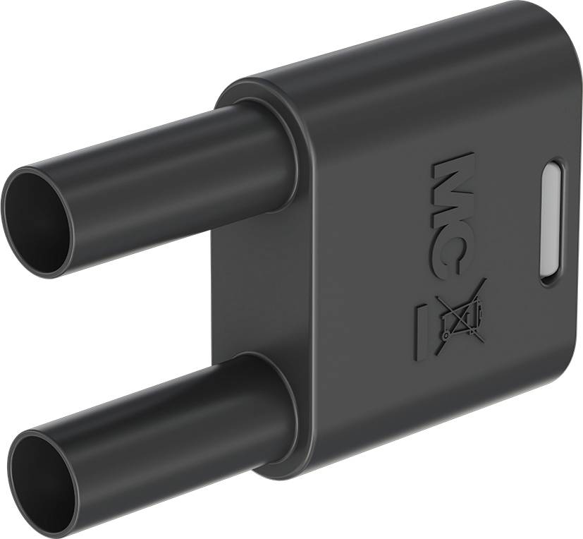 Staubli SKS2-4N-19 spojni utikac crna Pin-fi: 4 mm Udaljenost nozice: 19 mm