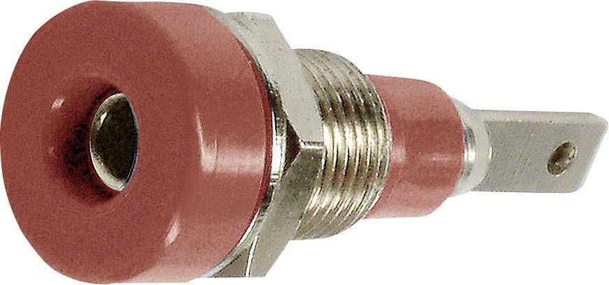 Staubli LB-I2R laboratorijski zenski konektor zenski konektor, vertikalna ugradnja Pin-fi: 2 mm siva