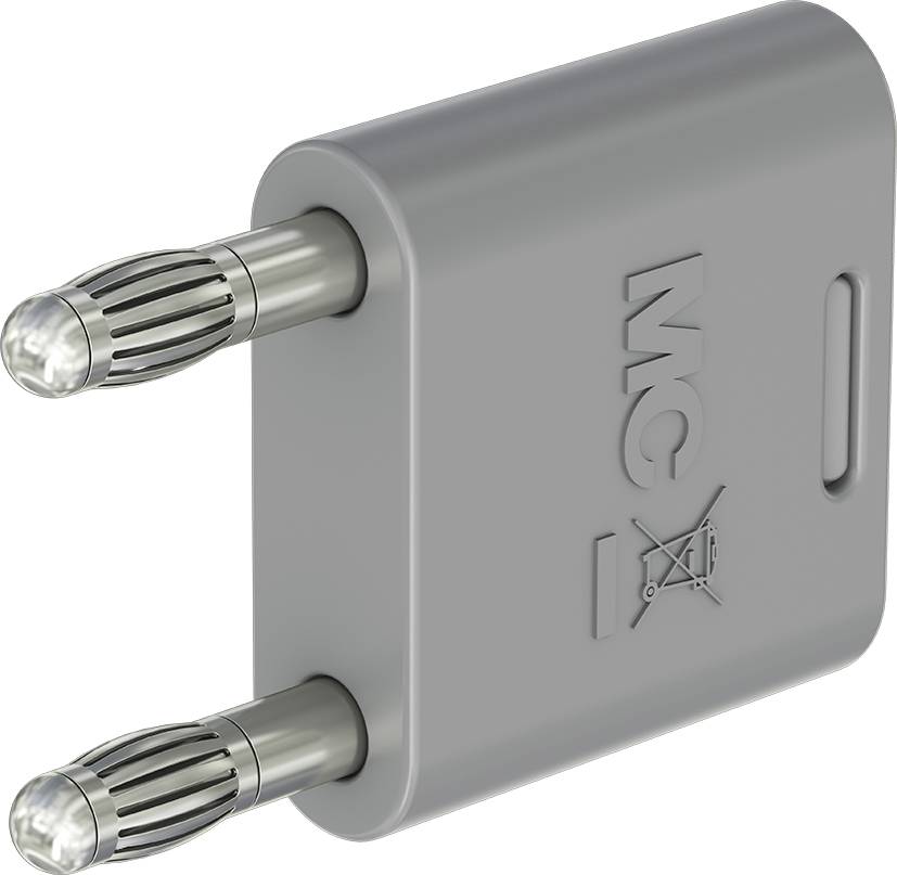 Staubli KS2-4N-19 spojni utikac siva Pin-fi: 4 mm Udaljenost nozice: 19 mm