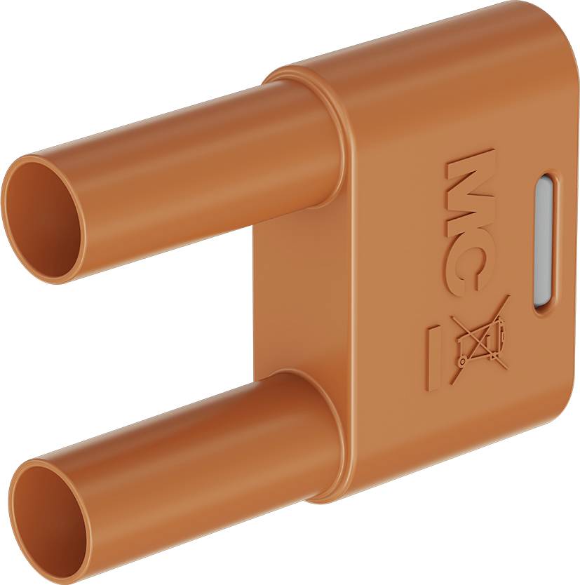 Staubli SKS-4N-19 spojni utikac narancasta Pin-fi: 4 mm Udaljenost nozice: 19 mm
