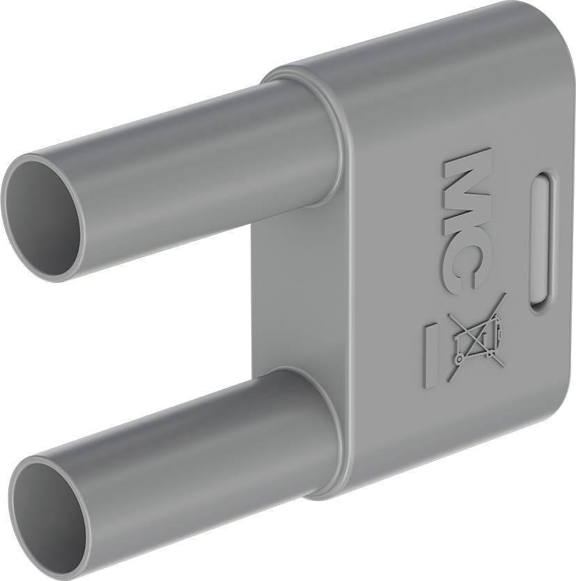 Staubli SKS-4N-19 spojni utikac siva Pin-fi: 4 mm Udaljenost nozice: 19 mm