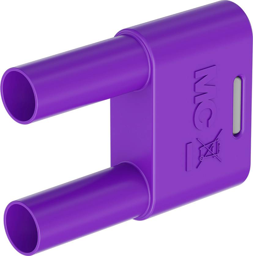 Staubli SKS-4N-19 spojni utikac ljubicasta Pin-fi: 4 mm Udaljenost nozice: 19 mm