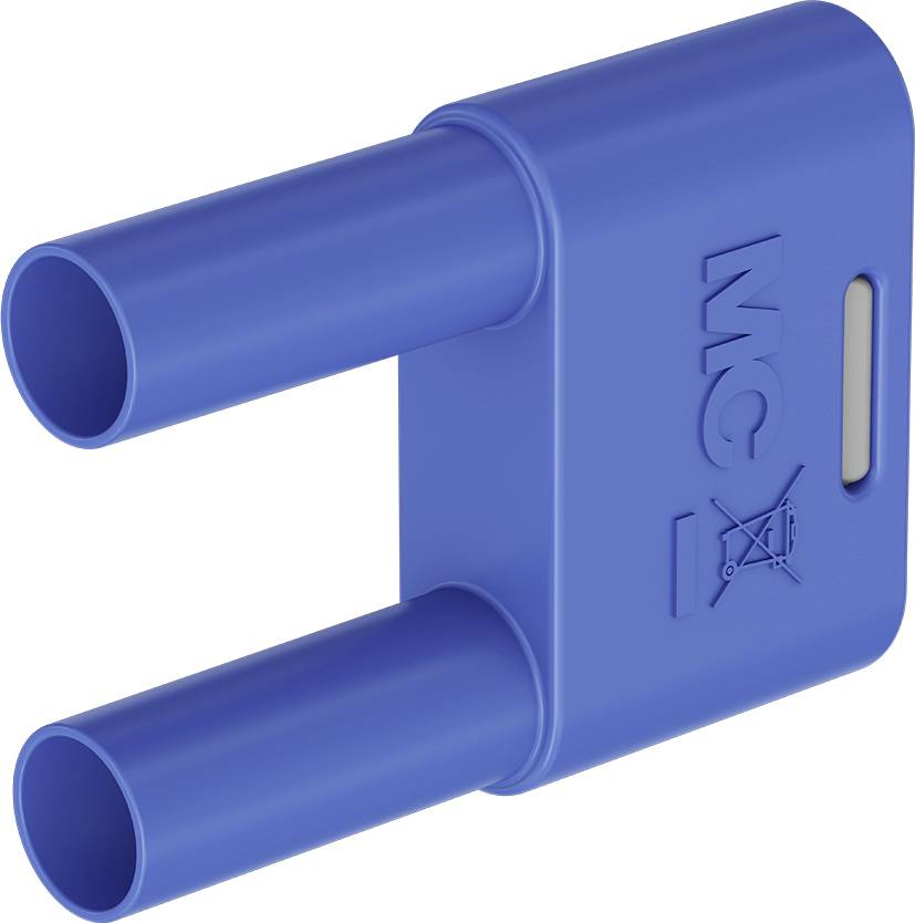 Staubli SKS-4N-19 spojni utikac plava boja Pin-fi: 4 mm Udaljenost nozice: 19 mm