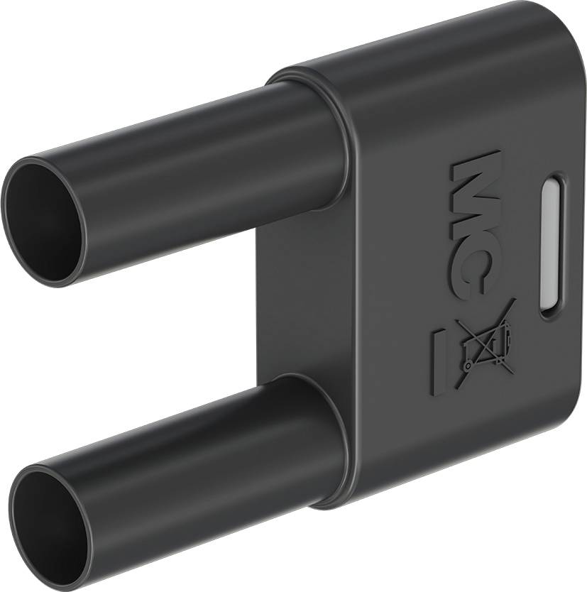 Staubli SKS-4N-19 spojni utikac crna Pin-fi: 4 mm Udaljenost nozice: 19 mm