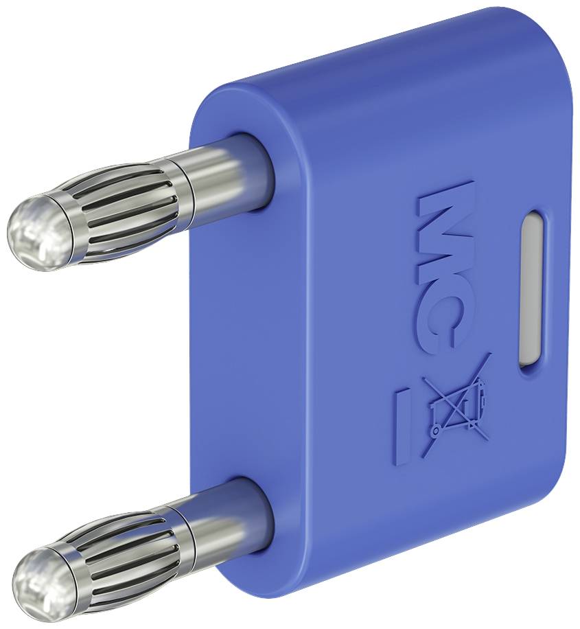 Staubli KS-4N-19 spojni utikac plava boja Pin-fi: 4 mm Udaljenost nozice: 19 mm