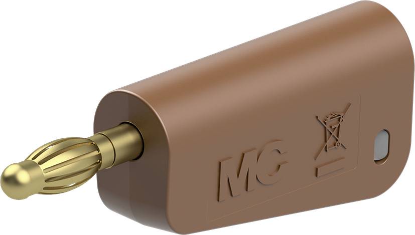 Staubli LM-4A-39 lamelarni utikac utikac Pin-fi: 4 mm smedja boja