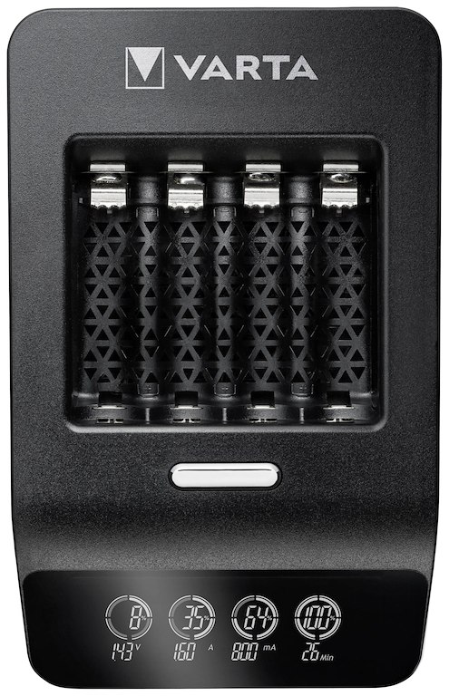 Varta LCD Ultra Fast Ch.+ 4x 56706 punjac okruglih stanica nikalj-metal-hidridni micro (AAA), mangan (AA)