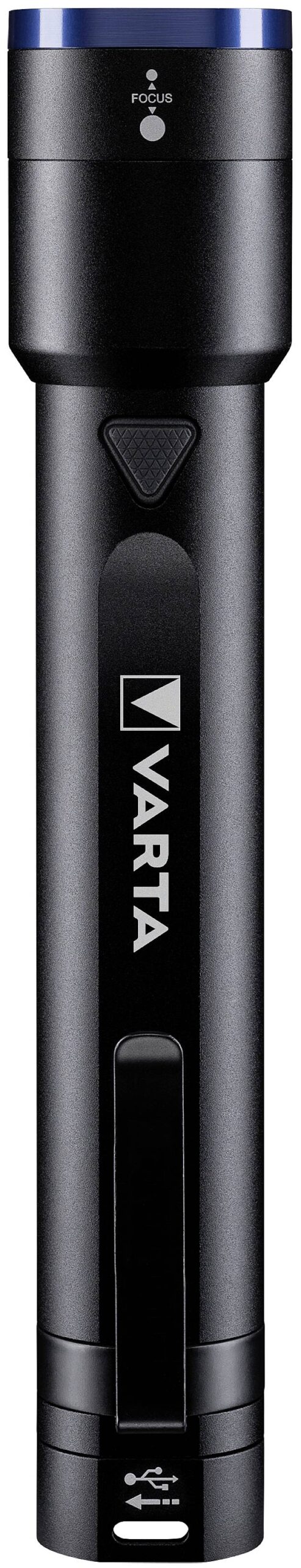 Varta Night Cutter F30R LED dzepna lampa s kopcom za pojas, s USB suceljem, podesiva pogon na punjivu bateriju 700 lm 24 h 515 g