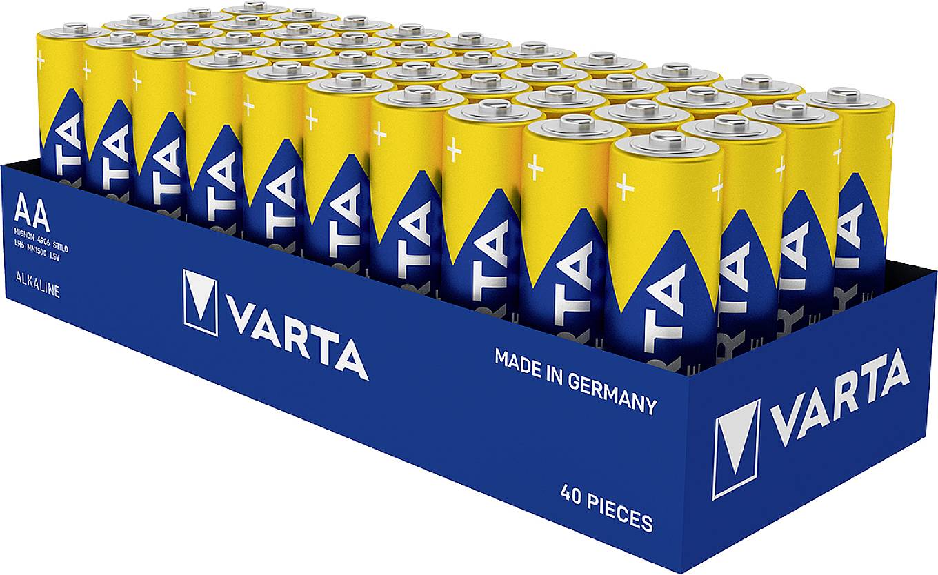 Varta LONGLIFE Power mangan (AA) baterija alkalno-manganov 1.5 V 40x