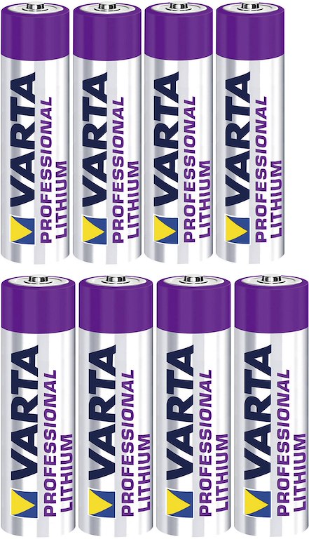 Varta baterije – komplet micro, mangan 8x