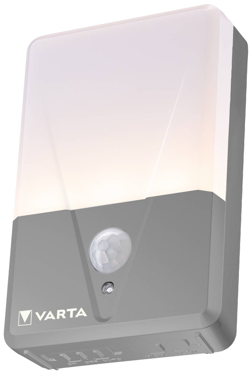Varta 16634101421 Motion Sensor Outdoor Light LED lampa za kampovanje 40 lm baterijski pogon 60 g siva