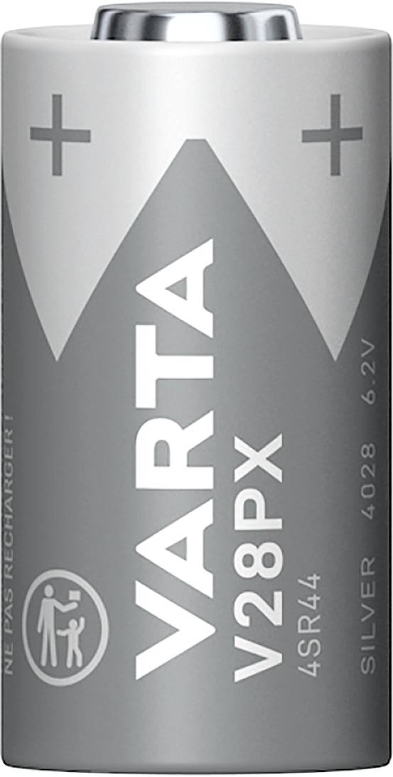 Varta SILVER Cylindr.V28PX/4SR44 Bl1 fotobaterije 4SR44 srebro-oksidni 145 mAh 6.2 V