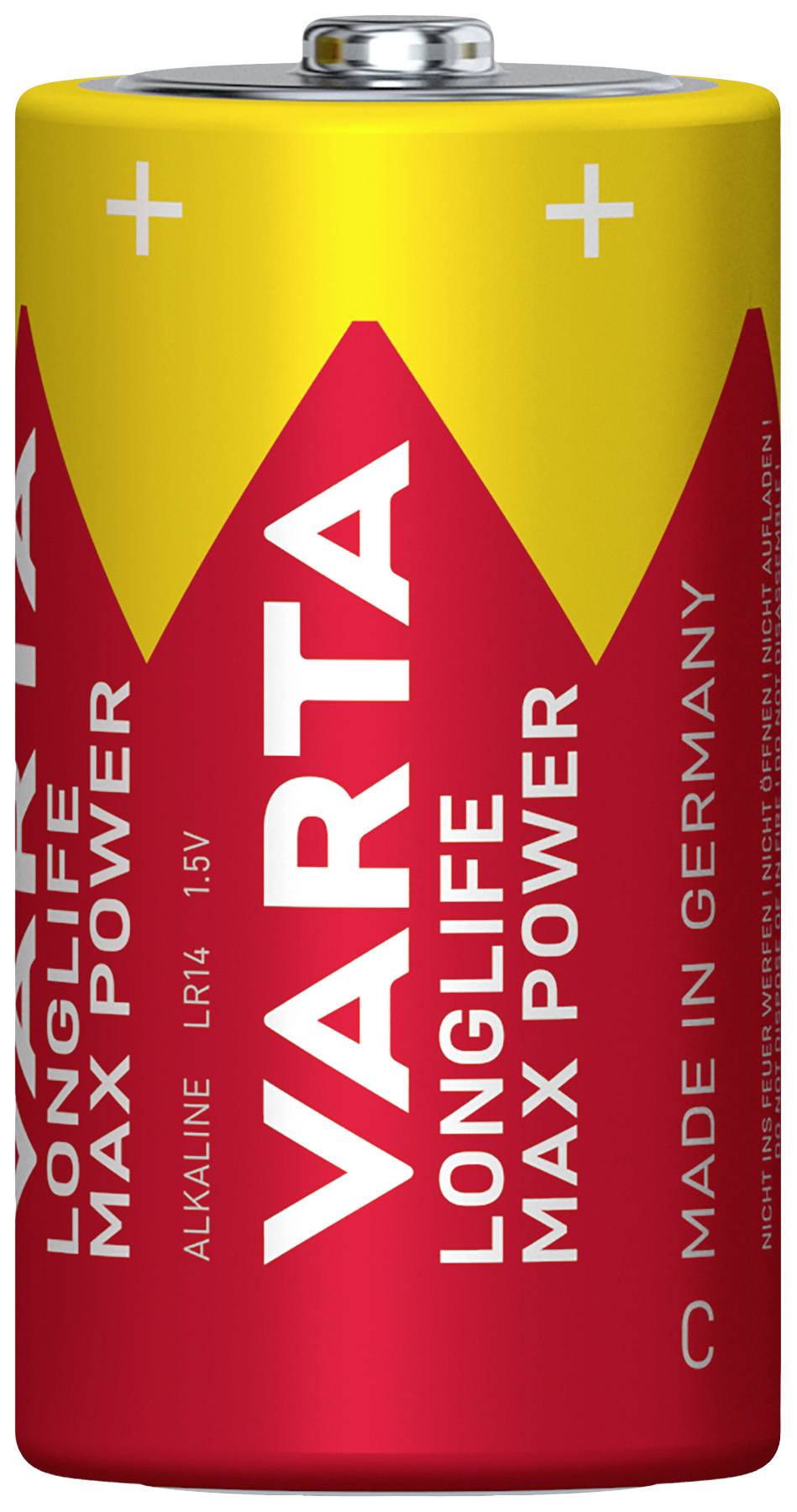 Varta LONGLIFE Max Power C Bli 2 baby (c) baterija alkalno-manganov 7800 mAh 1.5 V 2x