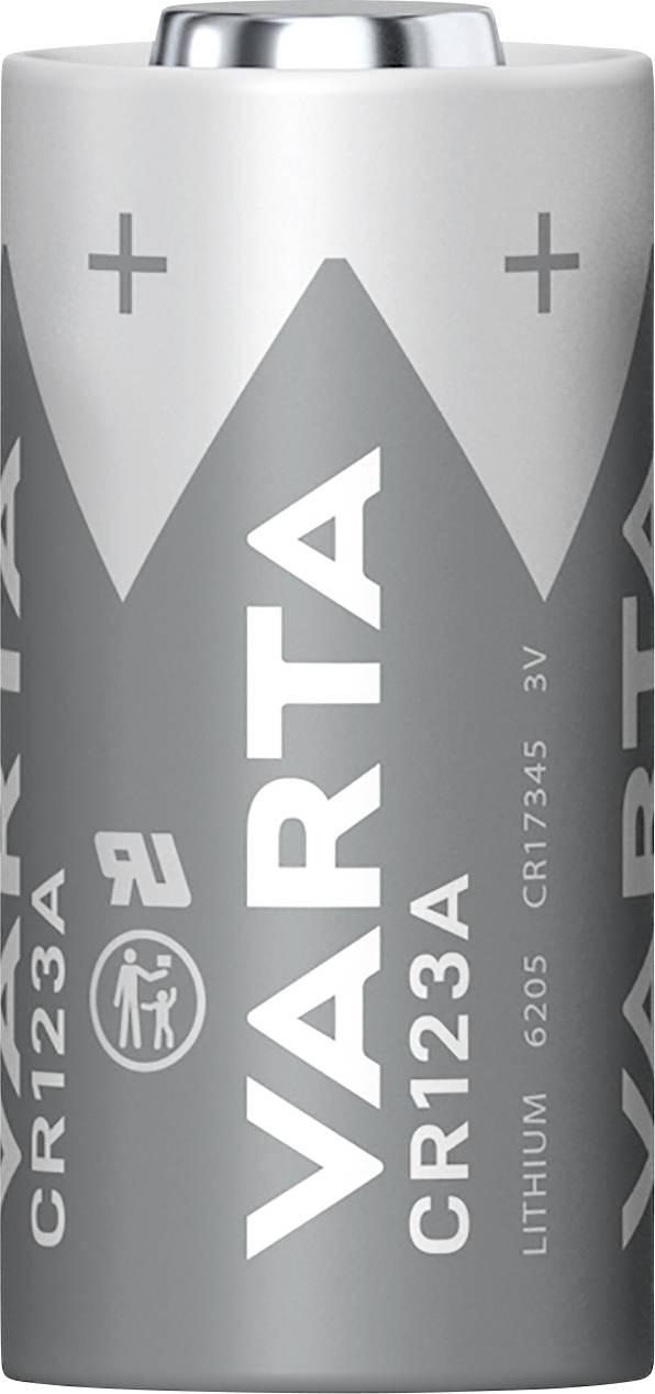 Varta VARTA LITHIUM Cylindrical CR123A Blister 2 fotobaterije CR-123A litijum 1430 mAh 3 V 2x