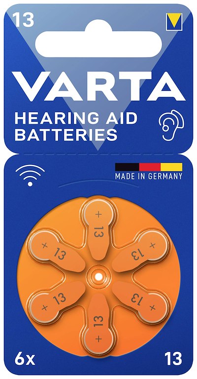 Varta dugmaste baterija ZA 13 1.4 V 6x cink-zracni Hearing Aid PR48