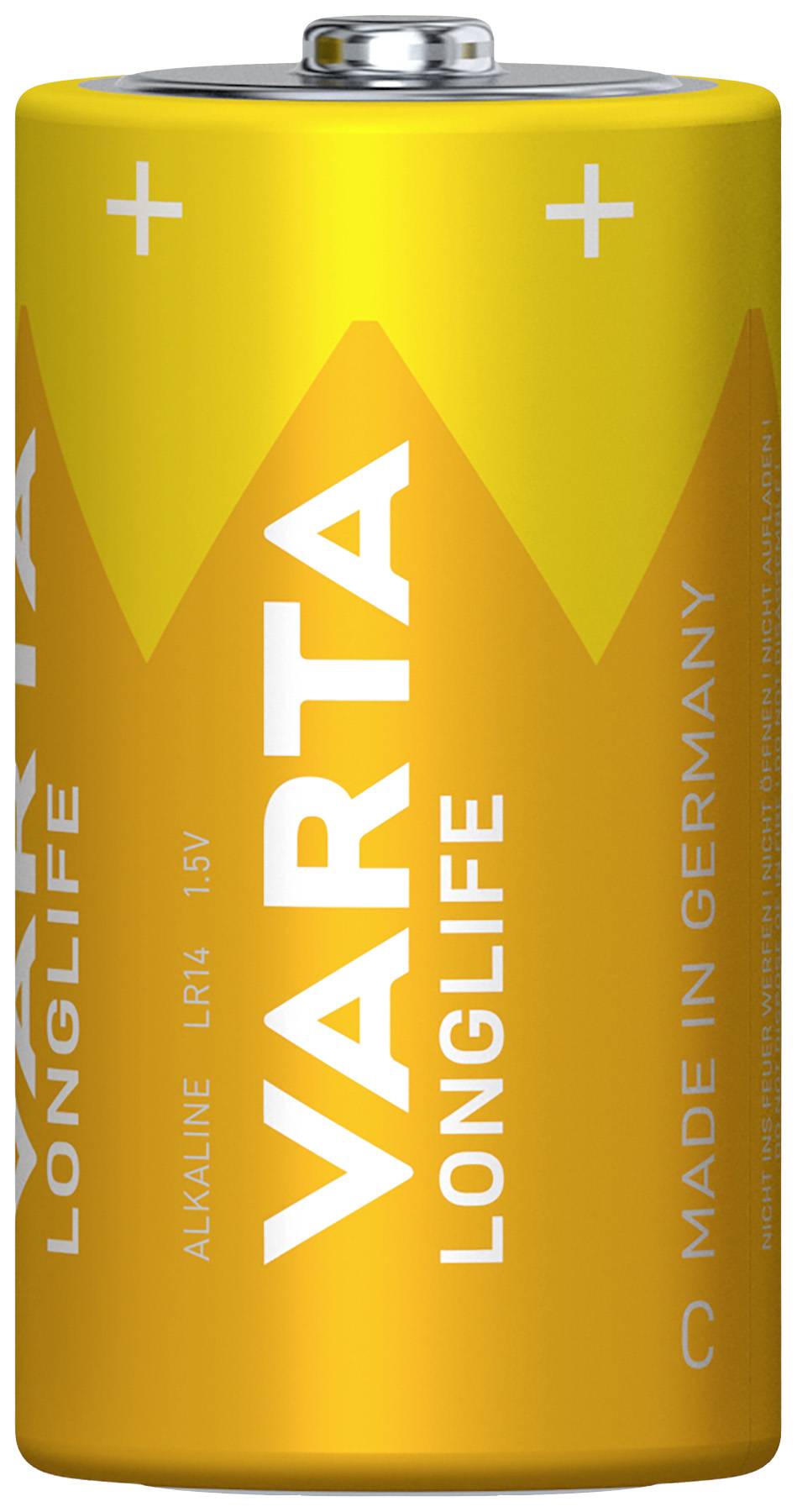 Varta LONGLIFE C Bli 2 baby (c) baterija alkalno-manganov 7600 mAh 1.5 V 2x
