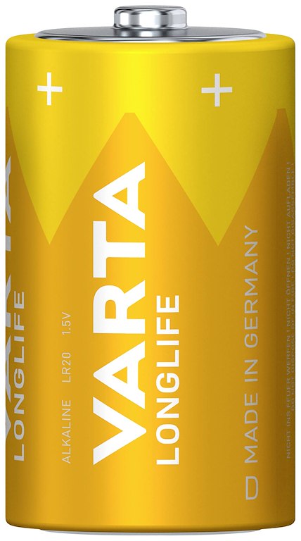 Varta LONGLIFE D Bli 2 mono (l) baterija alkalno-manganov 15800 mAh 1.5 V 2x