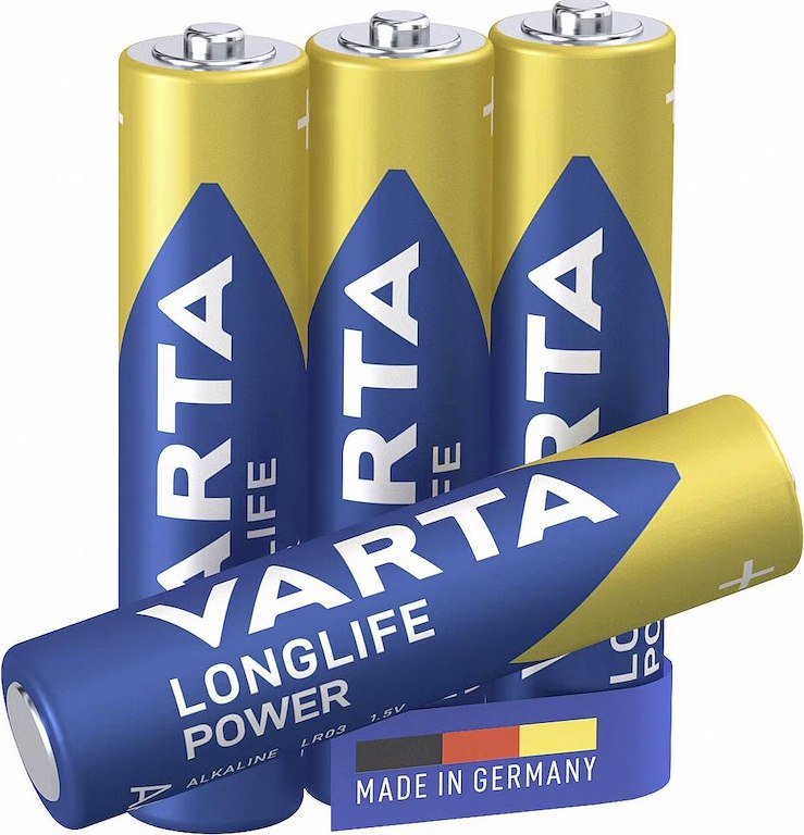 Varta Longlife LR03 micro (AAA) baterija alkalno-manganov 1200 mAh 1.5 V 4x