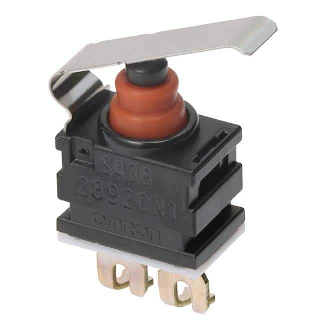 Omron D2GW-AL6L2F mikro prekidac 13.5 V/DC 0.01 A 1 x on/(off)
