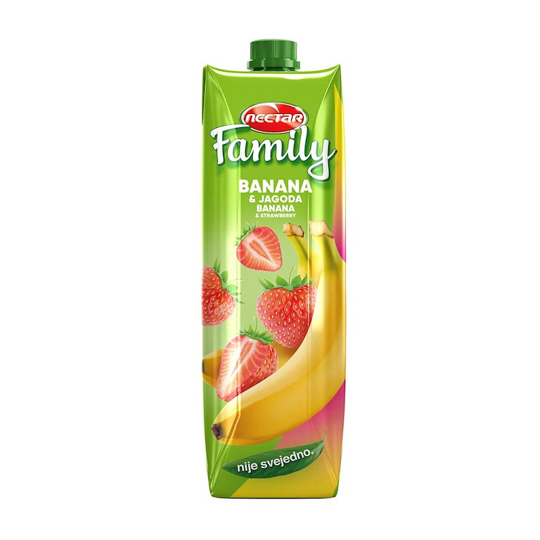 Sok family banana i jagoda tpa 1l nectar