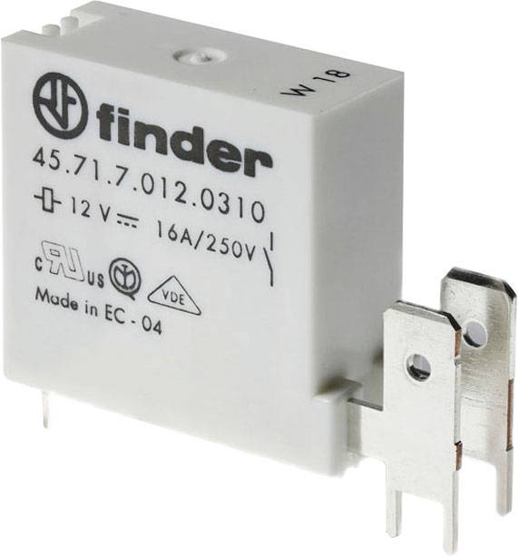 Finder 45.71.7.006.0310 PCB relej 6 V/DC 16 A 1 NE 50 kom.