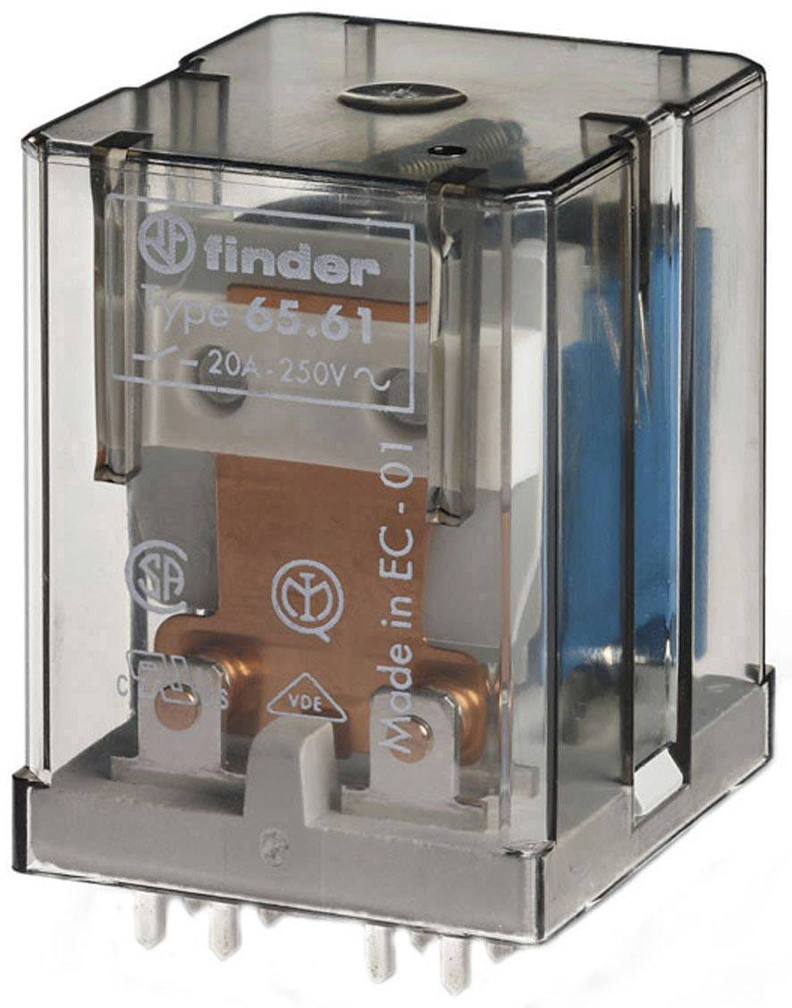 Finder 65.61.9.008.0300 uticni relej 8 V/DC 30 A 1 NE 10 kom.