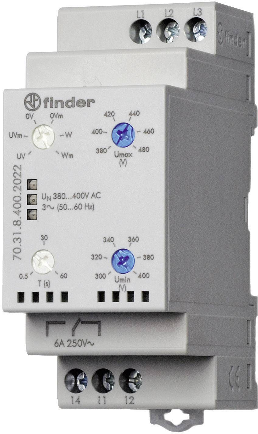 Finder 70.31.8.400.2022 nadzorni relej 6 A 1 prekidanje IP20