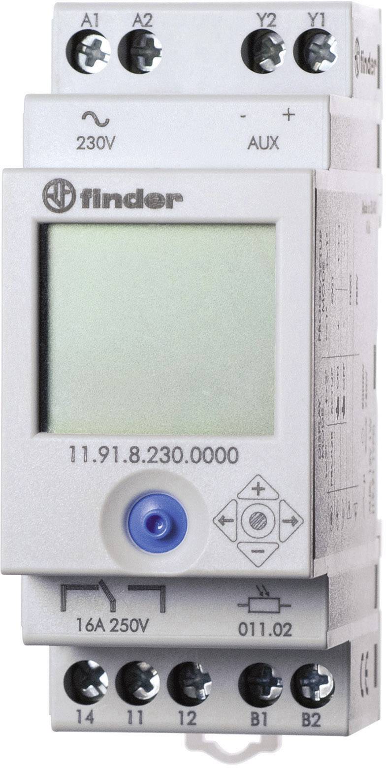 Finder prekidac za sumrak 11.91.8.230.0000 Radni napon (broj): 230 V/AC Osetljivost na svetlost: 2 – 150 lk