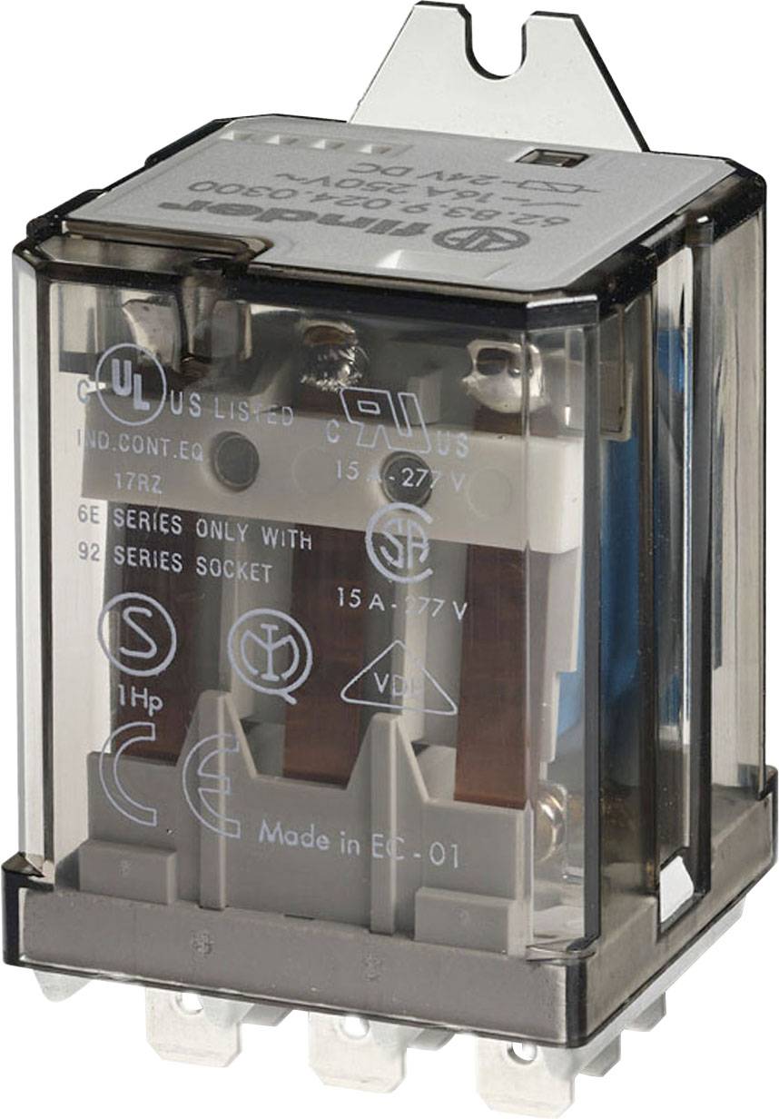 Finder 62.83.8.230.0009 uticni relej 230 V/AC 16 A 3 kom. 10 kom.