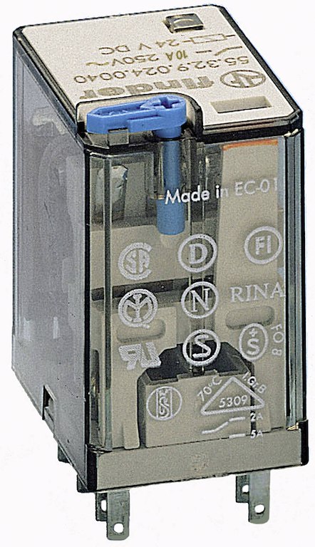 Finder 55.32.9.024.5040 uticni relej 24 V/DC 10 A 2 kom. 10 kom.
